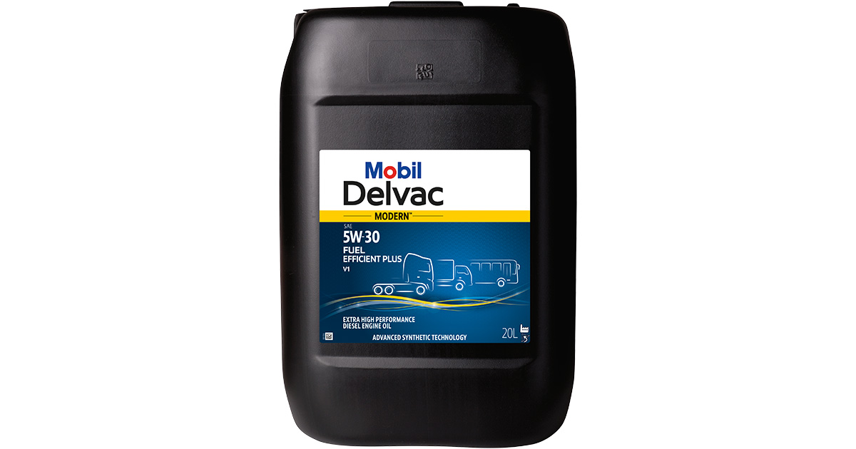 MOBIL DELVAC MODERN™ 5W-30 FUEL EFFICIENT PLUS V1